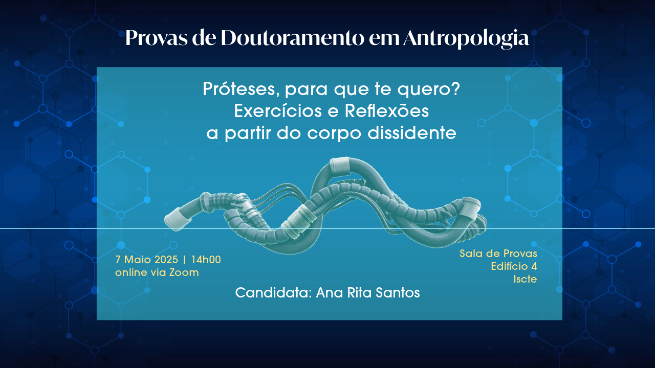 Doctoral Defense in Anthropology: Ana Rita Santos